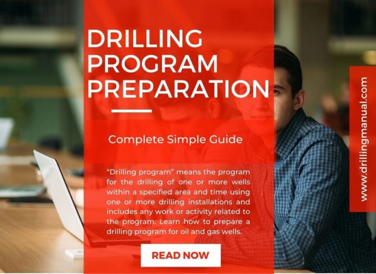 Drilling Program Definition, Preparation Guide - Drilling Manual